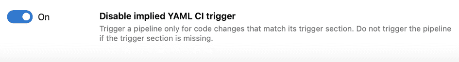 Azure DevOps Pipelines - prevent unwanted triggers | A no-nonsense blog on DevOps